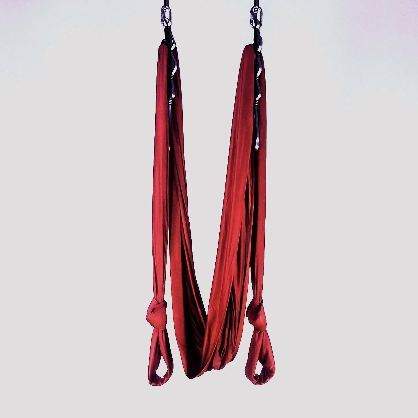 Amaca di yoga aereo antigravity con maniglie fisse - Aerial Yoga Swings ...