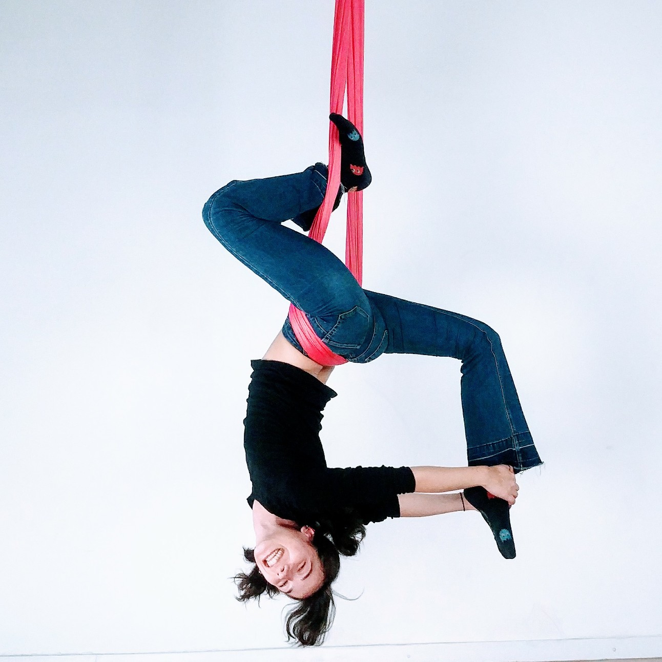 Hamac Aérien avec kit de gréement pour danse aérienne et cirque ...